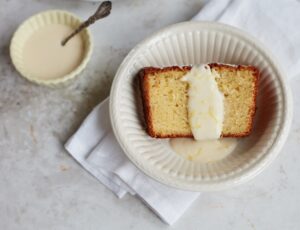 french lemon yogurt cake | familystyle food