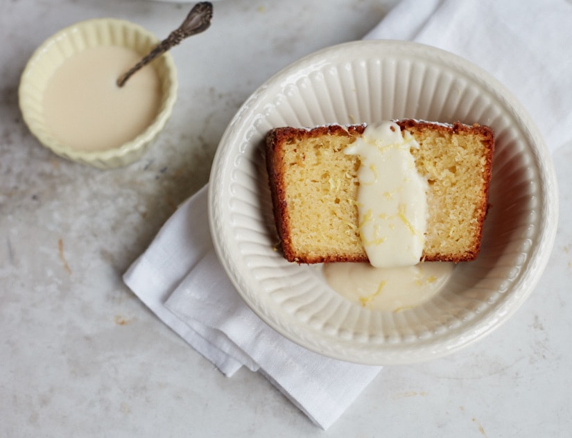 french lemon yogurt cake | familystyle food
