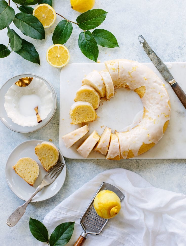 Sorrento Double Lemon Cake - Familystyle Food