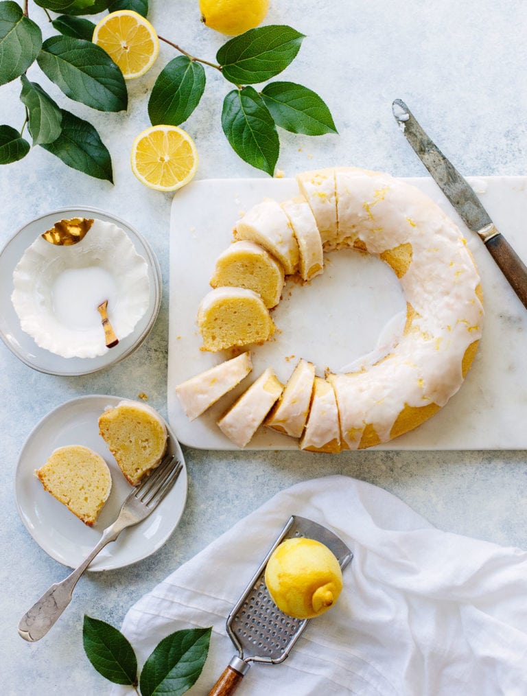 Sorrento Double Lemon Cake - Familystyle Food