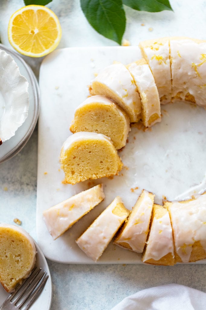 Sorrento Double Lemon Cake - Familystyle Food