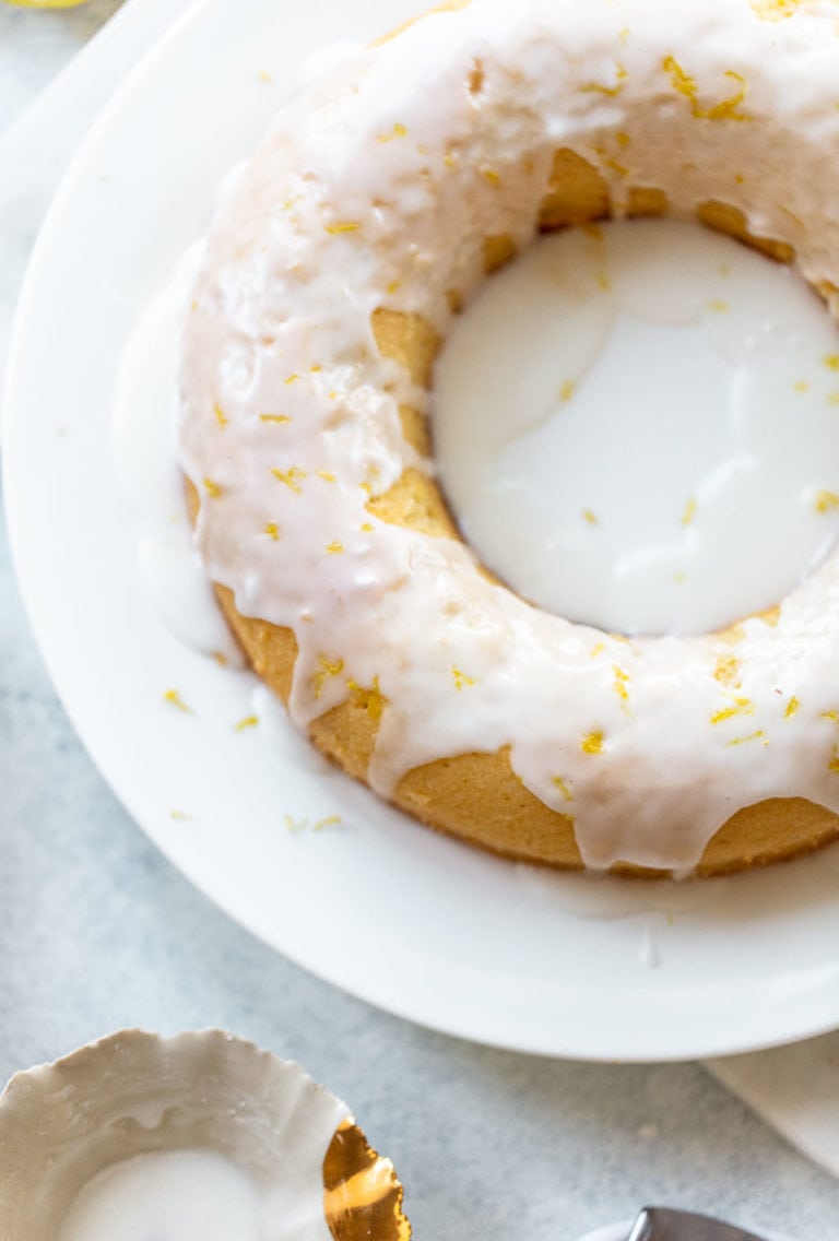 Sorrento Double Lemon Cake - Familystyle Food