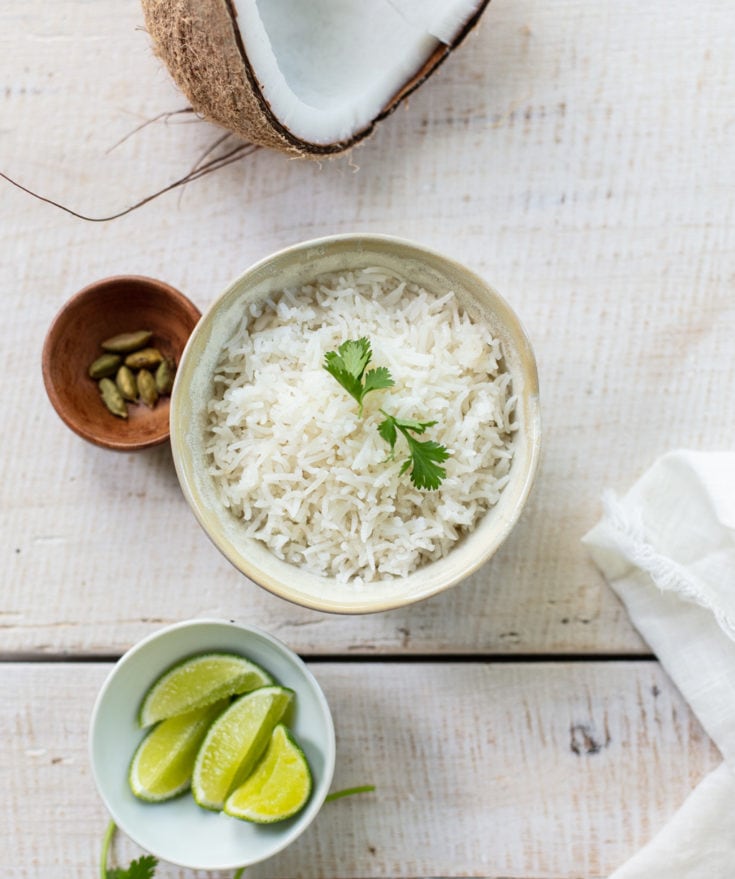 How to Make Perfect Coconut Rice - Familystyle Food