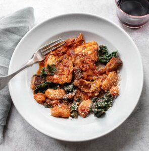 Tuscan Chicken with White Beans - Familystyle Food