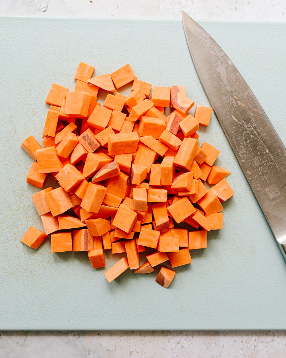 Spice Roasted Sweet Potato Cubes Familystyle Food Spice Roasted Sweet Potato Cubes Familystyle Food
