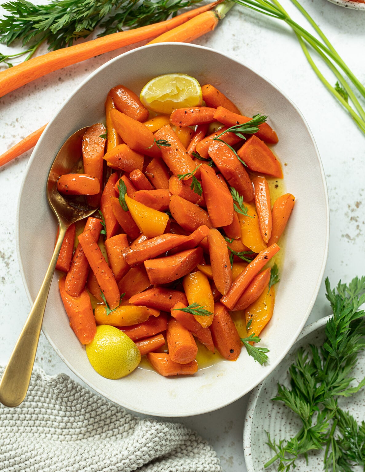 Sweet and Buttery Glazed Carrots (15-Minutes) - Familystyle Food