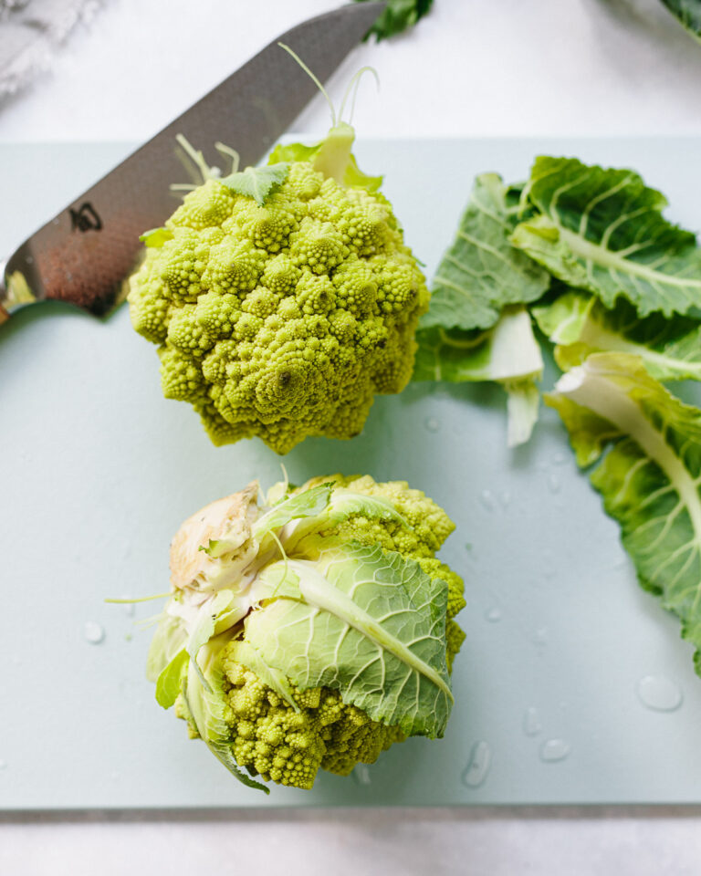 Parmesan Roasted Romanesco - Familystyle Food