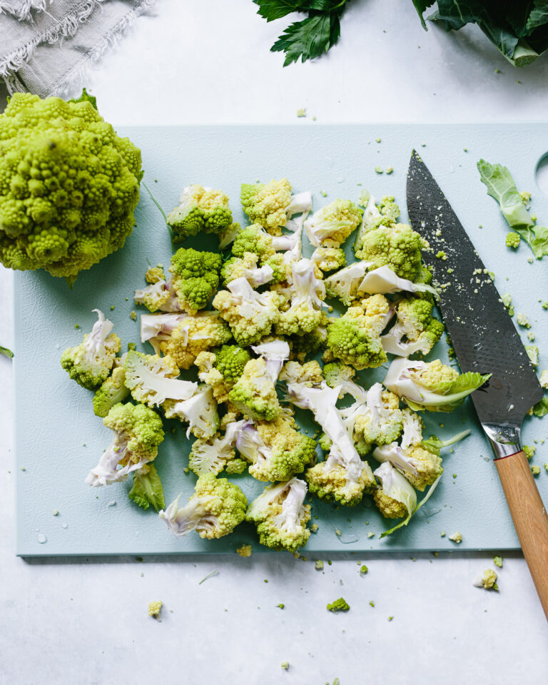 Parmesan Roasted Romanesco - Familystyle Food