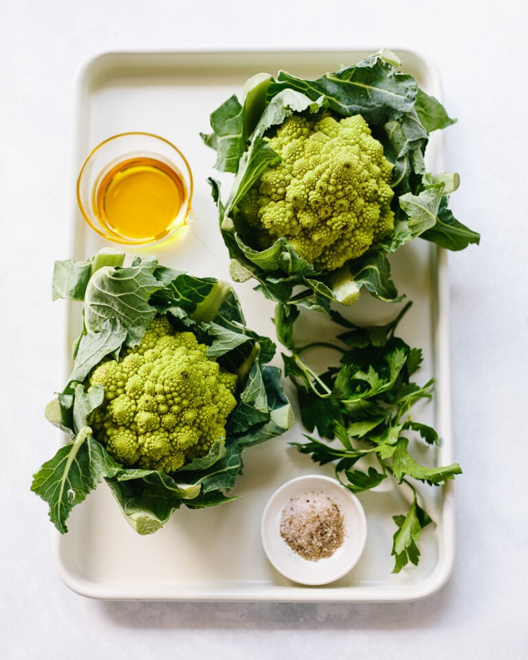 Parmesan Roasted Romanesco - Familystyle Food