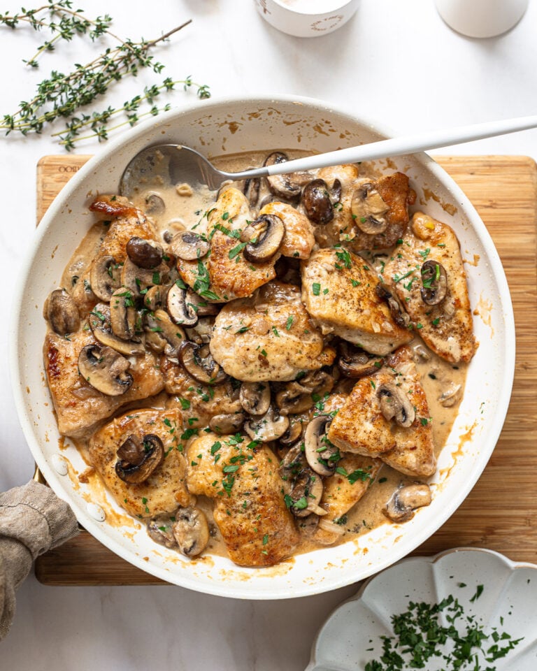 Chicken Marsala with Creamy Mushroom Sauce - Familystyle Food