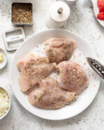 Chicken Orzo Skillet with Mozzarella - Familystyle Food