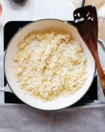 Arborio Rice Risotto with Parmesan Cheese - Familystyle Food
