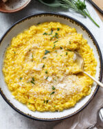 Arborio Rice Risotto with Parmesan Cheese - Familystyle Food