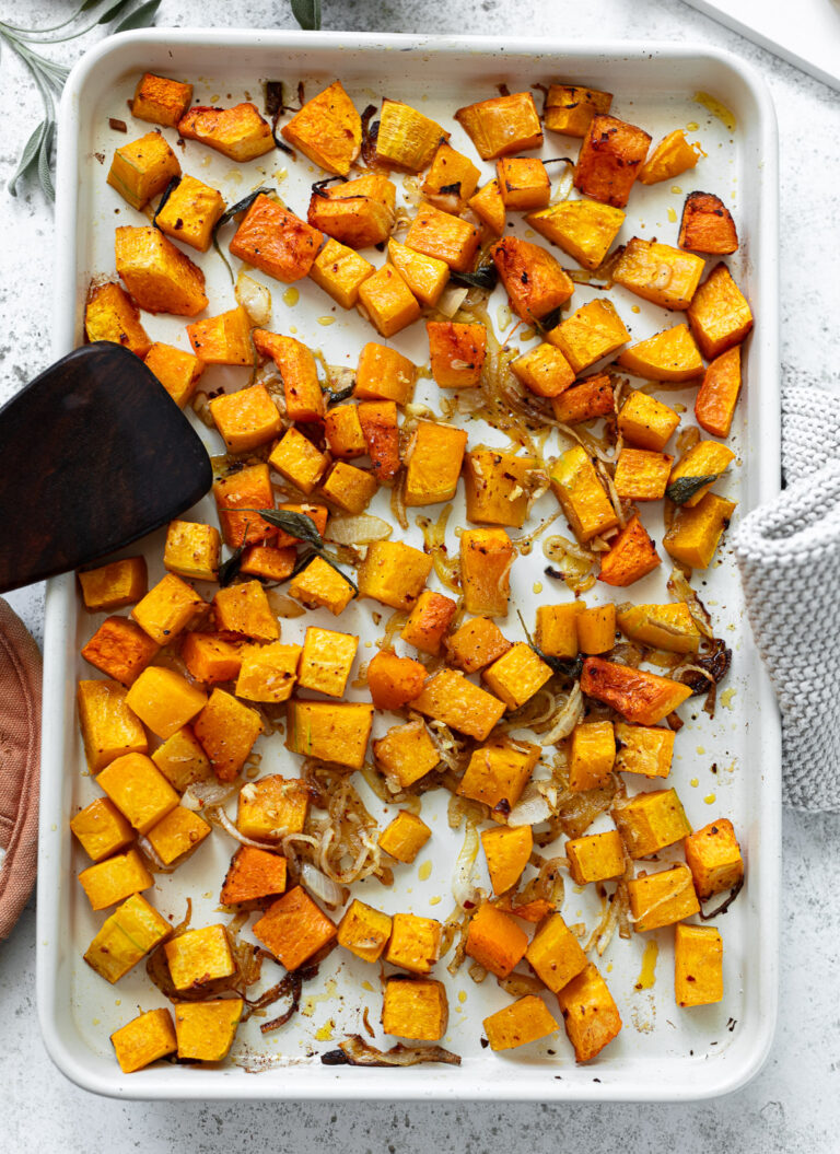Butternut Squash Pasta with Crispy Sage - Familystyle Food